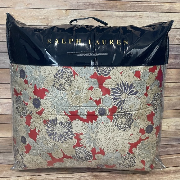 Ralph Lauren | Bedding | New Ralph Lauren Remy Floral Fullqueen Pc ...